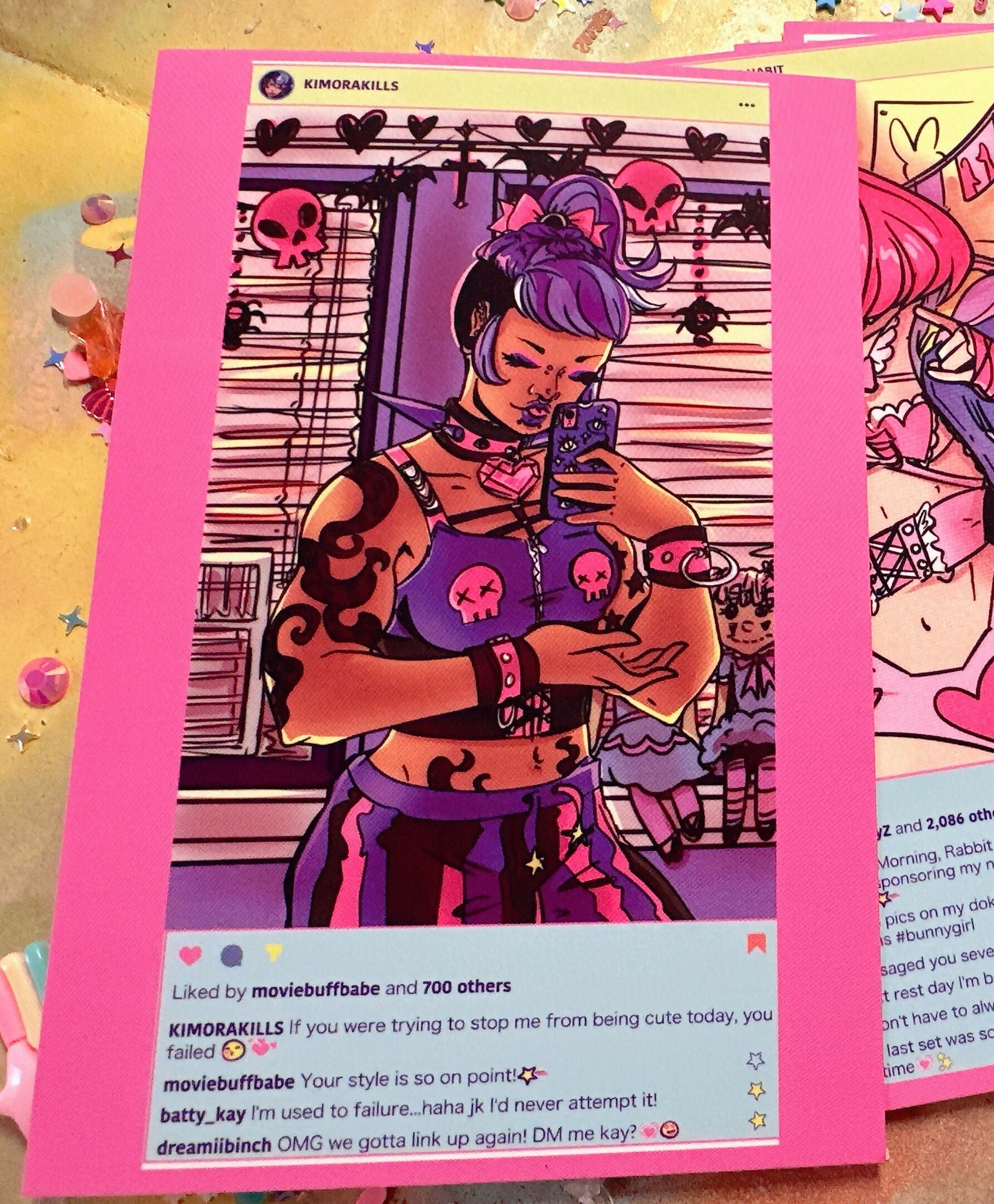 SFS! The Kill Joy Flex Postcard Print – Lolita Collective